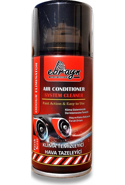 Ebrayn Klima Temizleyici & Hava Tazeleyici Klima Bombası 150 ml Ebrayn Klima Temizleyici & Hava Tazeleyici Klima Bombası 150 ml