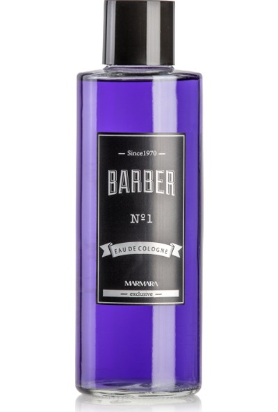 Barber No.1 Kolonya Cam Şişe 500 ml Barber No.1 Kolonya Cam Şişe 500 ml