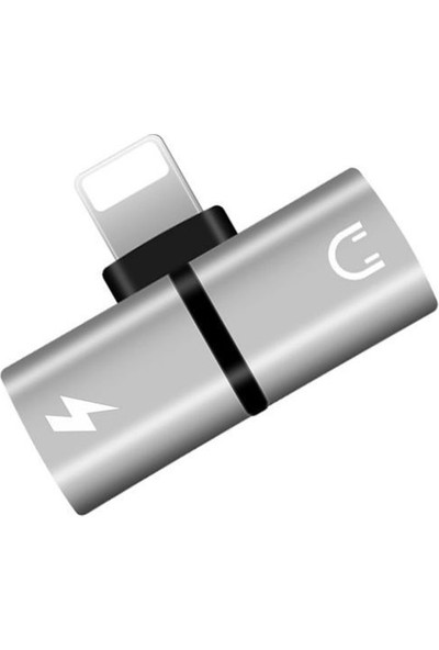 Platoon Apple İphone Şarj ve Kulaklık Dönüştürücü Çoklayıcı Aparat iPhone 7 7plus 8 8plus X Xr Xs Xs Max