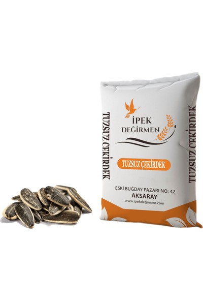 İpek Değirmen Lüks Kuruyemiş Tuzsuz Kavrulmuş Ay Çekirdek 2 KG