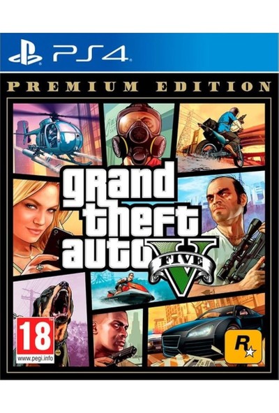 GTA 5 Premium Edition PS4 Oyunu GTA 5 Premium Edition PS4 Oyunu
