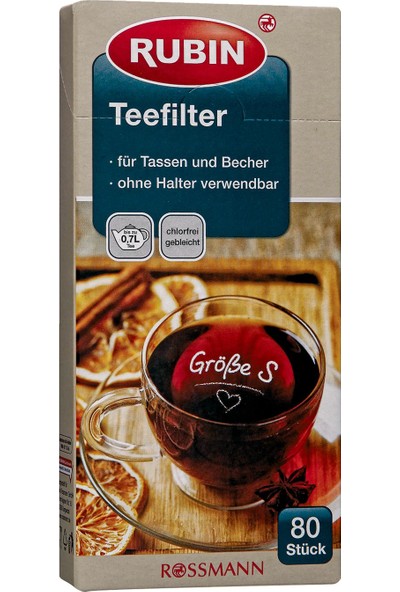 Rubin Çay Filtresi 80'li Küçük Boy