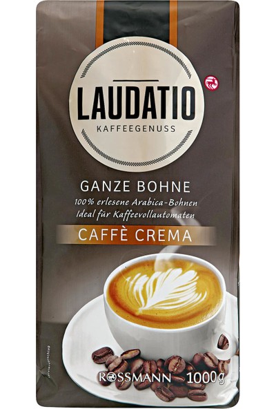 Laudatio Bütün Kahve Çekirdeği Cafe Crema 1 kg