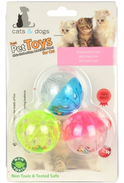 Bestpet Best Pet Toys Kedi Çıngıraklı Top Oyuncak Bestpet Best Pet Toys Kedi Çıngıraklı Top Oyuncak