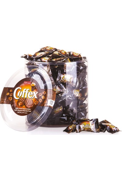 Elvan Coffex Kahveli Şeker 1000 gr (1 Silindir Kutu) Elvan Coffex Kahveli Şeker 1000 gr (1 Silindir Kutu)