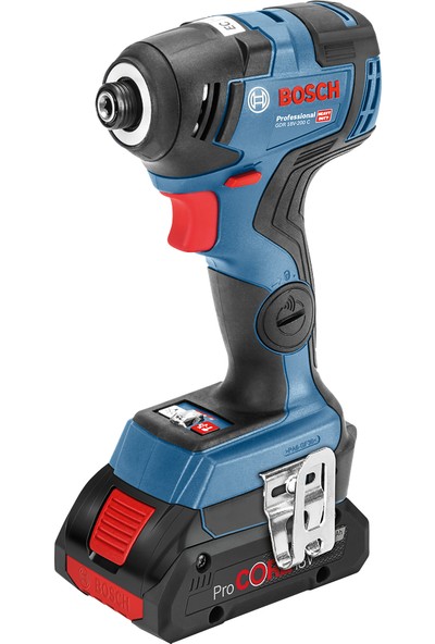 Bosch Professional GDR 18V-200 C 18 Volt 5.0 Ah Akülü Darbeli Somun Sıkma Makinesi - L-Boxx Bosch Professional GDR 18V-200 C 18 Volt 5.0 Ah Akülü Darbeli Somun Sıkma Makinesi - L-Boxx