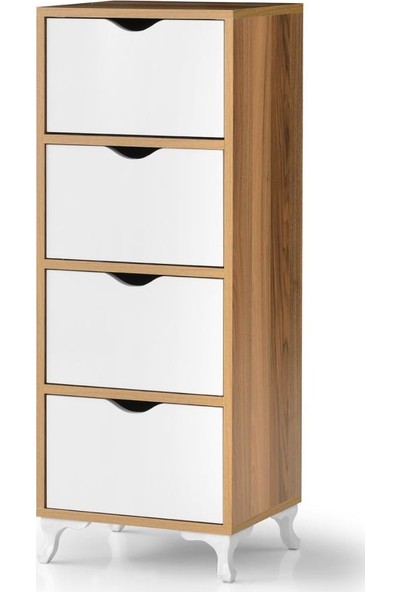 Sivasgözde Ahşap Çekmeceli Mutfak Çok Amaçlı Kiler Dolabı