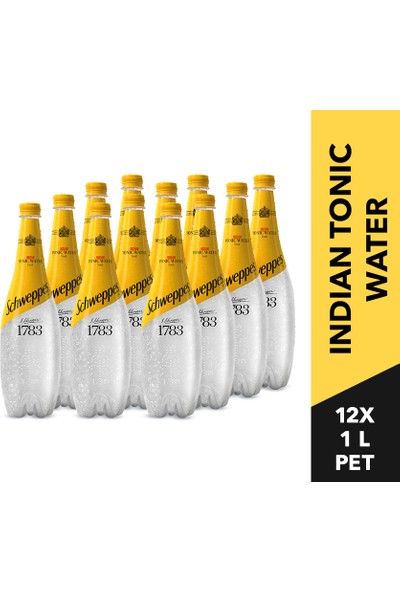 Schweppes Tonik Pet 1 lt 12'li Paket