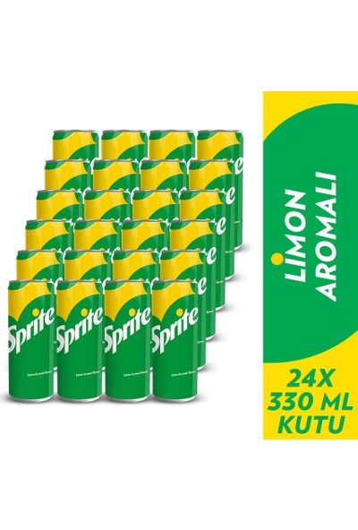 Sprite 330 ml, 24'lü Paket Sprite 330 ml, 24'lü Paket