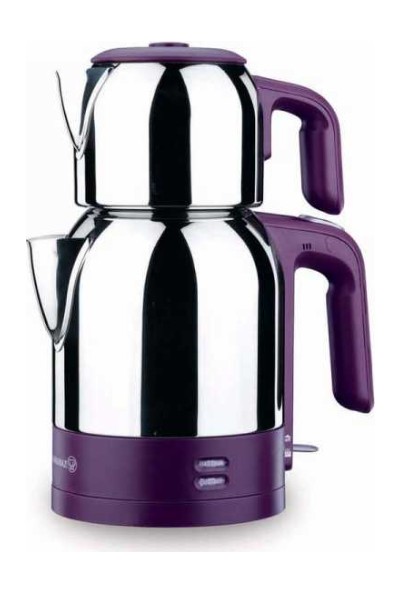 Korkmaz A 359-01 Demkolik Elektrikli Çaydanlık - Violet Korkmaz A 359-01 Demkolik Elektrikli Çaydanlık - Violet