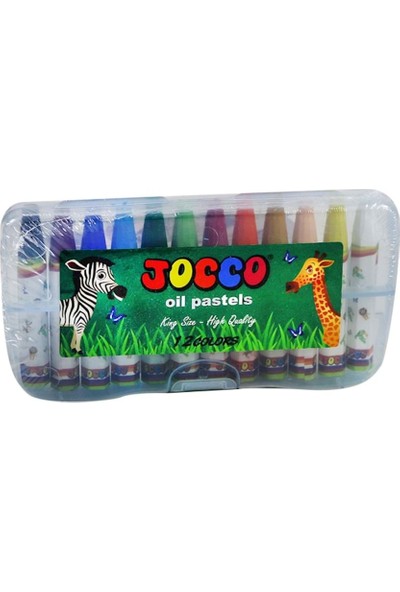 Jocco Jyp-12 Yumuşak Pastel Boya 12'li