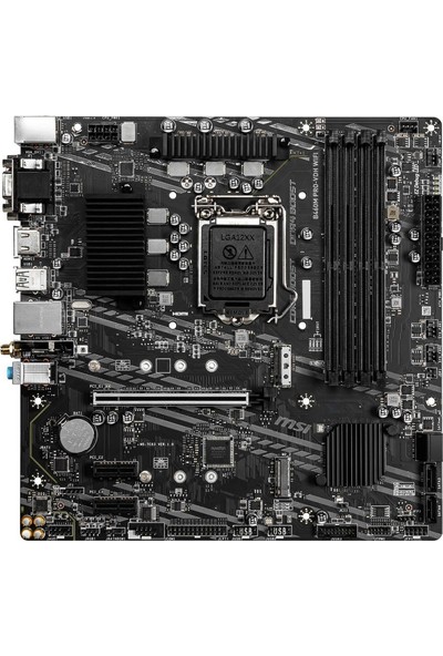MSI B460M PRO-VDH Wifi Soket 1200 DDR4 2933 VGA DVI HDMI M.2 USB 3.2 WIFI MATX Anakart MSI B460M PRO-VDH Wifi Soket 1200 DDR4 2933 VGA DVI HDMI M.2 USB 3.2 WIFI MATX Anakart