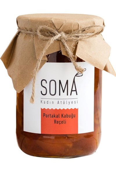 Soma Kadın Atölyesi Portakal Kabuğu Reçeli Katkısız Ev Yapımı - 380 gr Soma Kadın Atölyesi Portakal Kabuğu Reçeli Katkısız Ev Yapımı - 380 gr