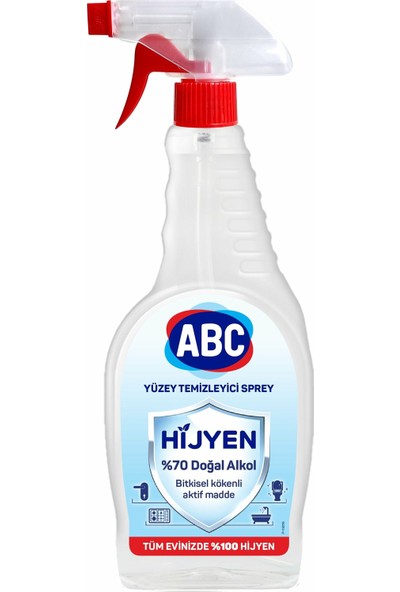 ABC Hijyen Yüzey Temizleyici Sprey 750 ml