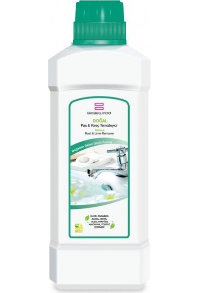 BioBellinda Doğal Konsantre Pas & Kireç Temizleyici 1000 ml BioBellinda Doğal Konsantre Pas & Kireç Temizleyici 1000 ml