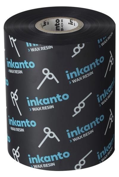 Inkanto Wax-Resin Ribon Siyah 80mm x 300m (Out) Inkanto Wax-Resin Ribon Siyah 80mm x 300m (Out)