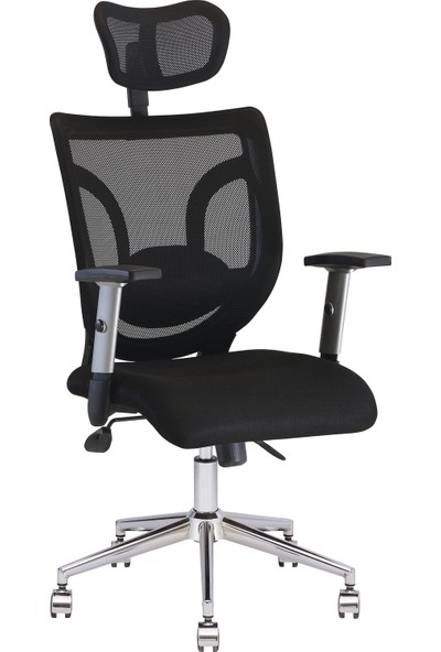 Ofisandalyesi Vox Yönetici Koltuğu Krom Ayak