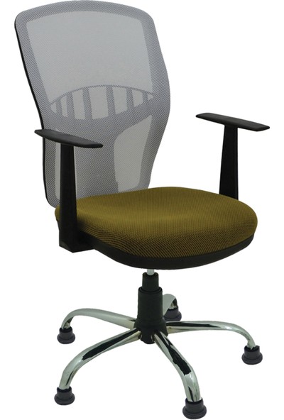 Ofisandalyesi Prizma Bekleme Koltuğu Krom Ayak Pingo