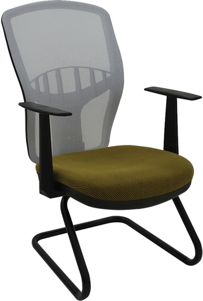 Ofisandalyesi Prizma Bekleme Koltuğu Boyalı U Ayak