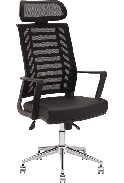 Ofisandalyesi Mısır Yönetici Koltuğu Krom Ayak