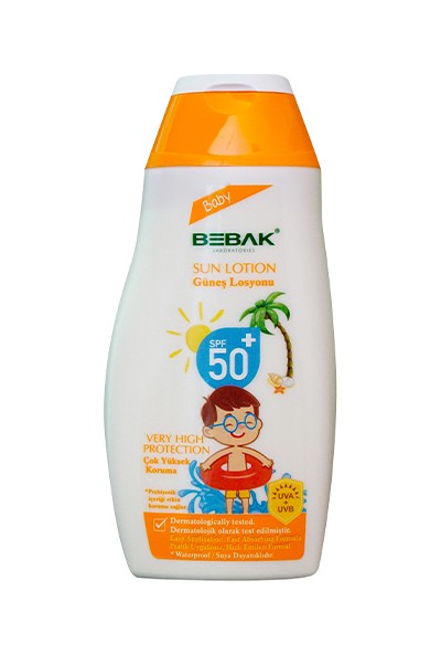 Bebak Bebek Güneş Losyonu 50+ Spf Kutulu 200 ml