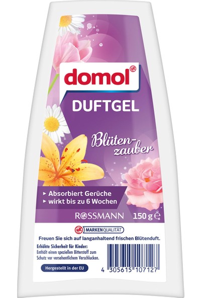 Domol Oda Kokusu Jel 150 gr Çiçek Kokuları