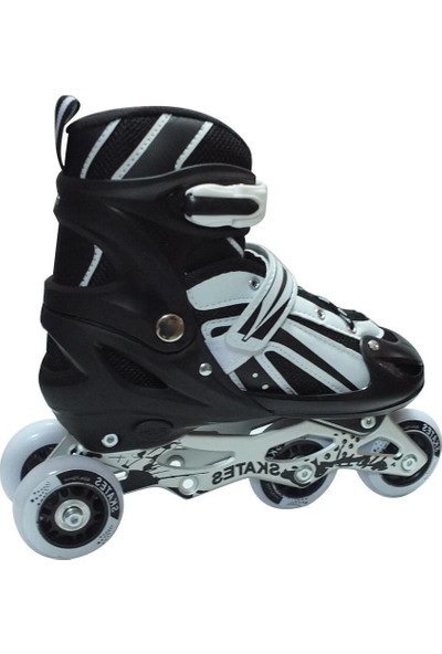 Vadi Çift Sıra Ayarlanabilir Paten Siyah M Vadi Çift Sıra Ayarlanabilir Paten Siyah M