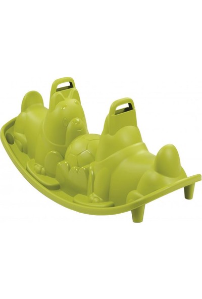 Smoby Sallanan Tahteravalli - Yeşil Köpek Efektli 830201