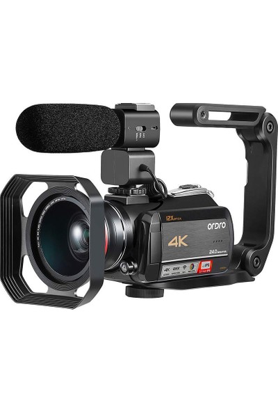 Ordro Ac5 4K Wifi Dijital Video Kamera Kaydedici (Yurt Dışından) Ordro Ac5 4K Wifi Dijital Video Kamera Kaydedici (Yurt Dışından)