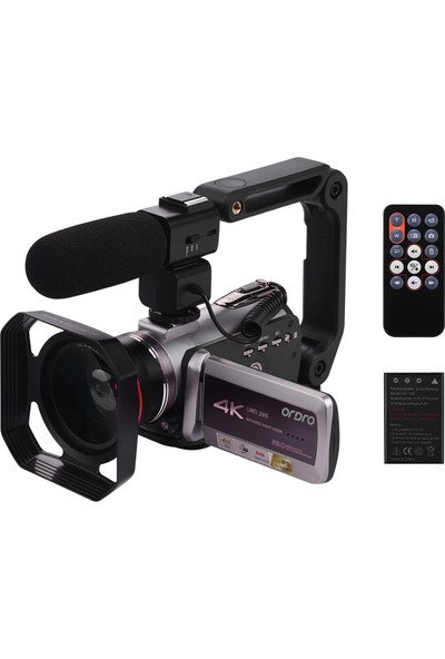 Ordro HDV-AZ50 Taşınabilir Gerçek 4K UHD 30FPS Wifi (Yurt Dışından) Ordro HDV-AZ50 Taşınabilir Gerçek 4K UHD 30FPS Wifi (Yurt Dışından)