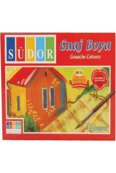 Südor Guaj Boya Siyah 15 ml 12'li