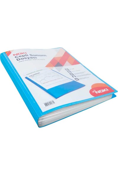 Noki Sunum Dosyası Cepli 60'lı Mavi