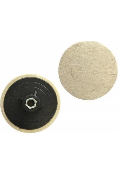 Ugr Metal Mermer Parlatma Polisaj Keçesi+Matkap Aparatı 115 mm M14 Ugr Metal Mermer Parlatma Polisaj Keçesi+Matkap Aparatı 115 mm M14