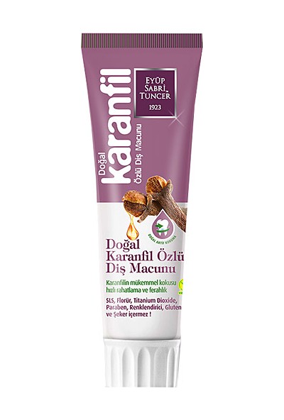 Eyüp Sabri Tuncer Karanfil Özlü 75 ml Diş Macunu
