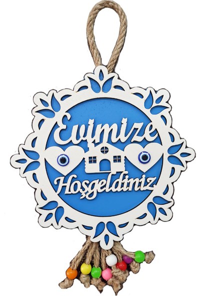 Bimbambom Kapı Süsü Evimize Hoşgeldiniz Duvar Süsü Nazarboncuklu Bahçe Süsü Bimbambom Kapı Süsü Evimize Hoşgeldiniz Duvar Süsü Nazarboncuklu Bahçe Süsü