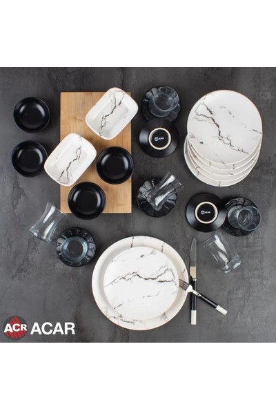 Acar 10455 Majori 50 Parça 12 Kişilik Kahvaltı Takımı