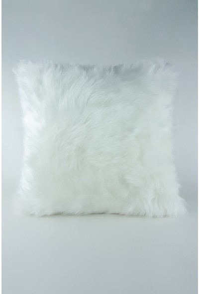 Mrs.Gugar Peluş Kırlent Kılıfı Beyaz Mrs.Gugar Peluş Kırlent Kılıfı Beyaz