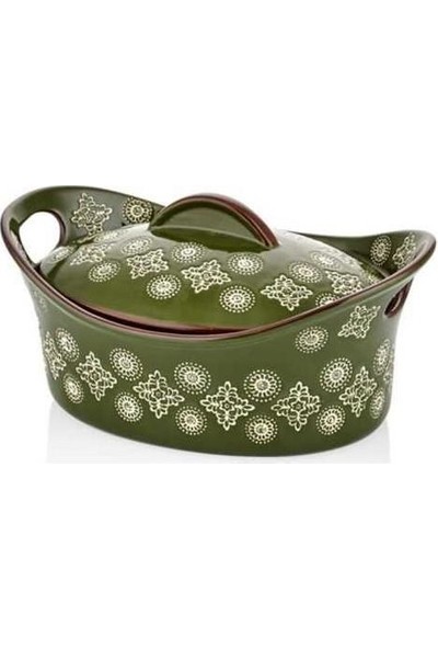 Cemile Yeşil Oval Büyük Tencere Cemile Yeşil Oval Büyük Tencere