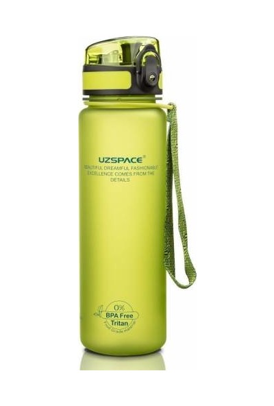 Uzspace 3026 Matara Trıtan 500 ml Yeşil Uzspace 3026 Matara Trıtan 500 ml Yeşil