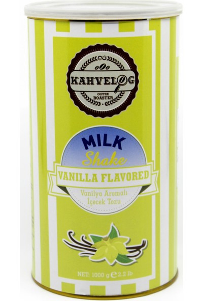 Kahvelog Vanilya Aromalı Milkshake / Smothie Tozu 1 KG Kahvelog Vanilya Aromalı Milkshake / Smothie Tozu 1 KG