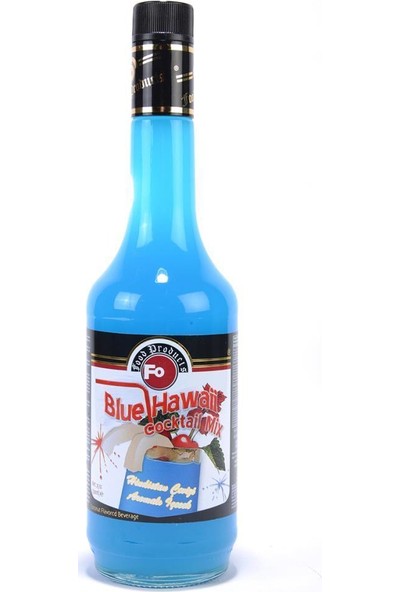 Fo Blue Hawai Hazır Kokteyl Mix 700ml Fo Blue Hawai Hazır Kokteyl Mix 700ml