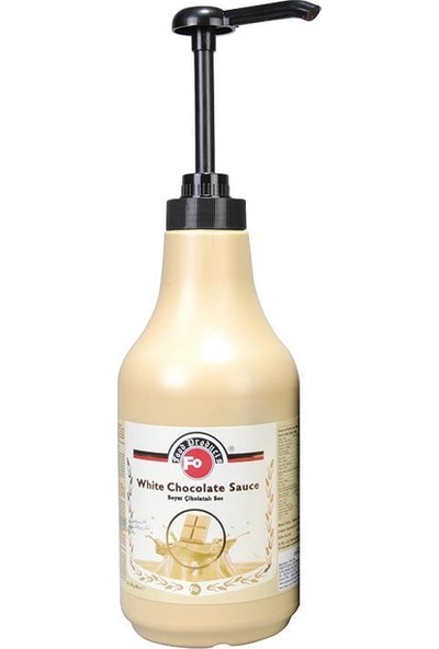 Fo Beyaz Çikolata Aromalı Tatlı&Bar Sos 2500gr Fo Beyaz Çikolata Aromalı Tatlı&Bar Sos 2500gr
