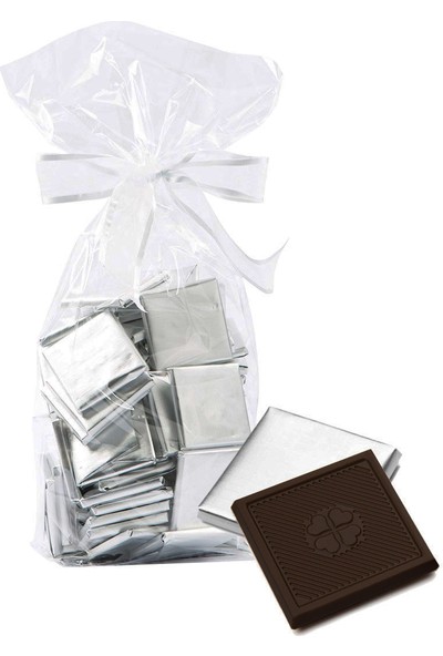 Melodi Gümüş Sargılı Madlen Bitter Çikolata 500 gr Melodi Gümüş Sargılı Madlen Bitter Çikolata 500 gr