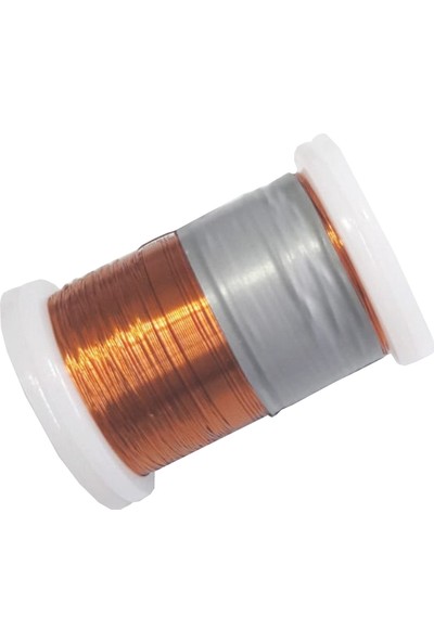 Ece 0.30mm x 200m Emaye Kaplı Bakır Bobin Teli Ece Makarada Tek Parça Ece 0.30mm x 200m Emaye Kaplı Bakır Bobin Teli Ece Makarada Tek Parça