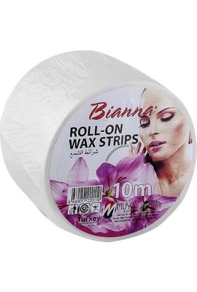 Bianna Roll-On Wax Strips Ağda Bezi 10 m Bianna Roll-On Wax Strips Ağda Bezi 10 m