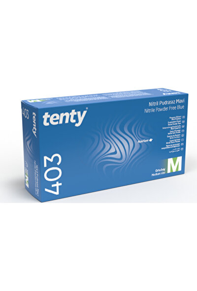Tenty 403 Pudrasız Mavi Eldiven S Tenty 403 Pudrasız Mavi Eldiven S
