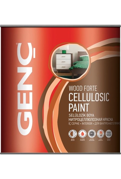 Genç Selülozik Parlak Ahşap Boyası 2.5 Lt Lacivert Genç Selülozik Parlak Ahşap Boyası 2.5 Lt Lacivert