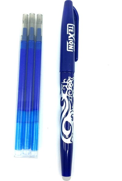 Ekoset Isı ile Silinen Kalem ve Yedek Uç Seti Mavi Renk 0,7mm Ekoset Isı ile Silinen Kalem ve Yedek Uç Seti Mavi Renk 0,7mm