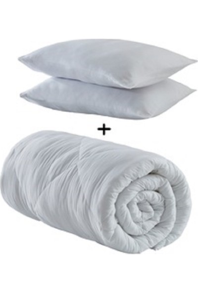 Komfort Home Microfiber Yaz Yorganı Battal Boy +2 Yastık