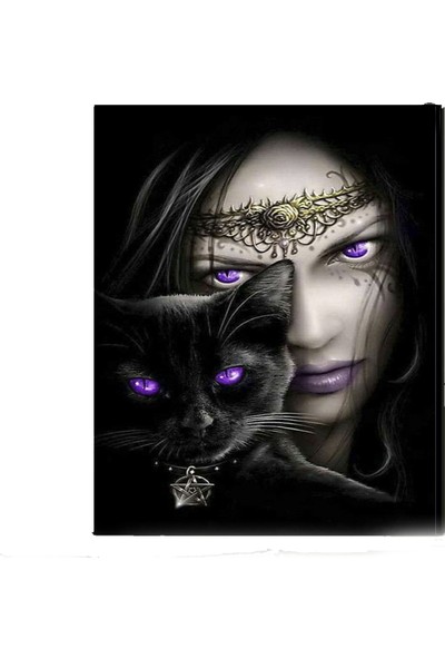 Nur Hediyelik Siyah Kedili Kız Nur Hediyelik Siyah Kedili Kız